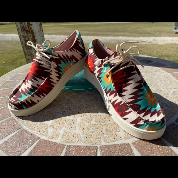 Everglades | Shoes | Back In Stock Aztec Handmade Sneakers | Poshmark